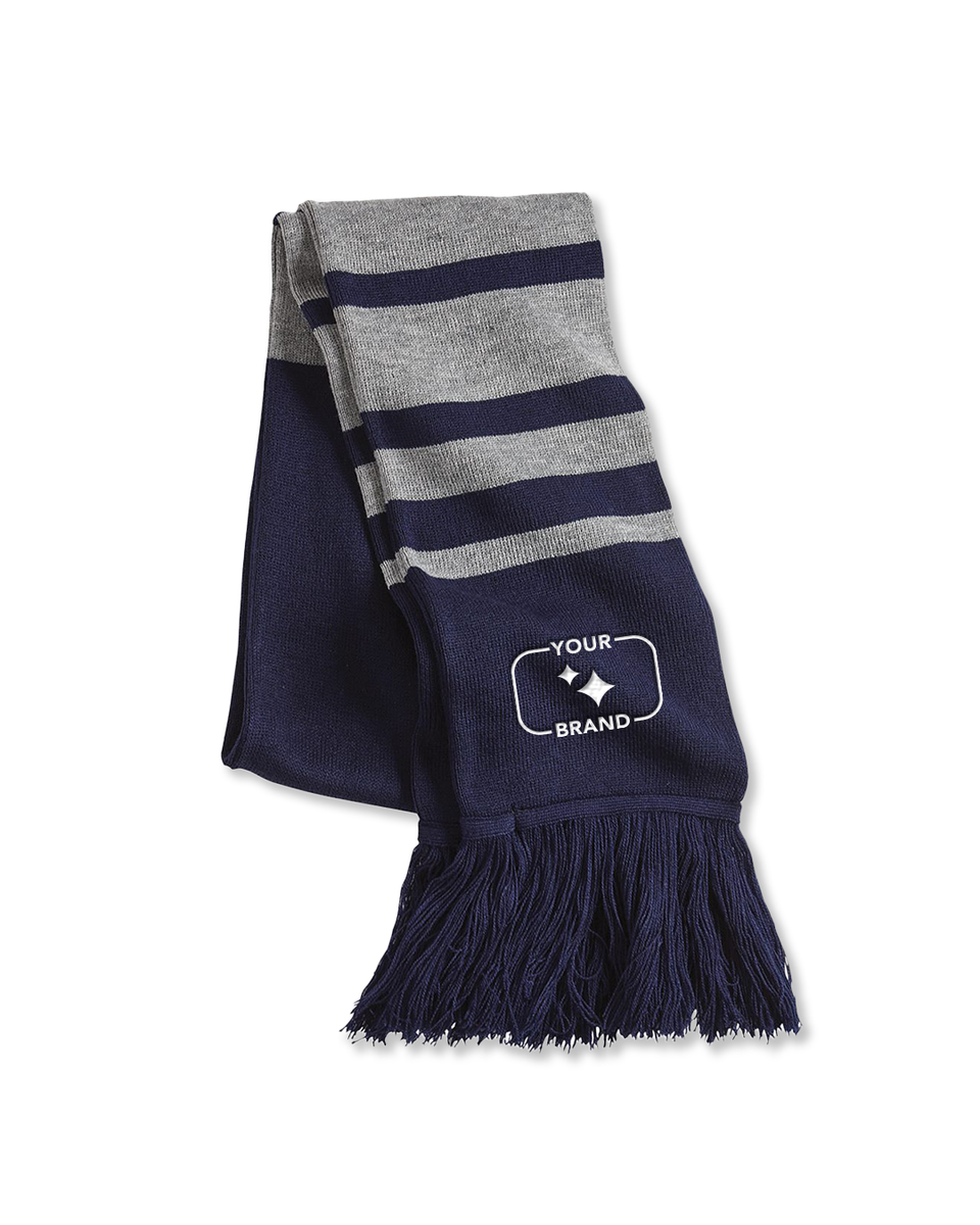 Embroidered Knit Scarf – Swag Bar