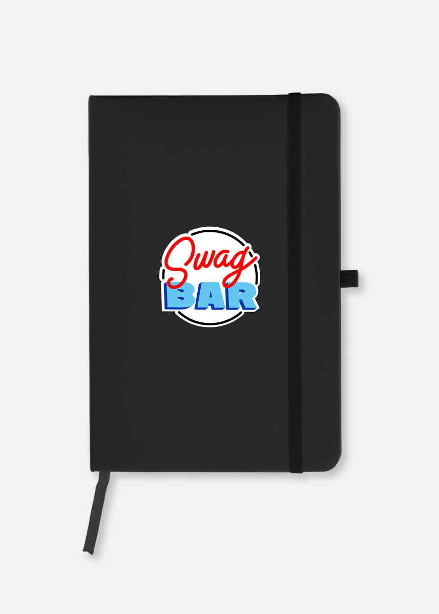 Small Soft Touch Hardback Notebook – Swag Bar